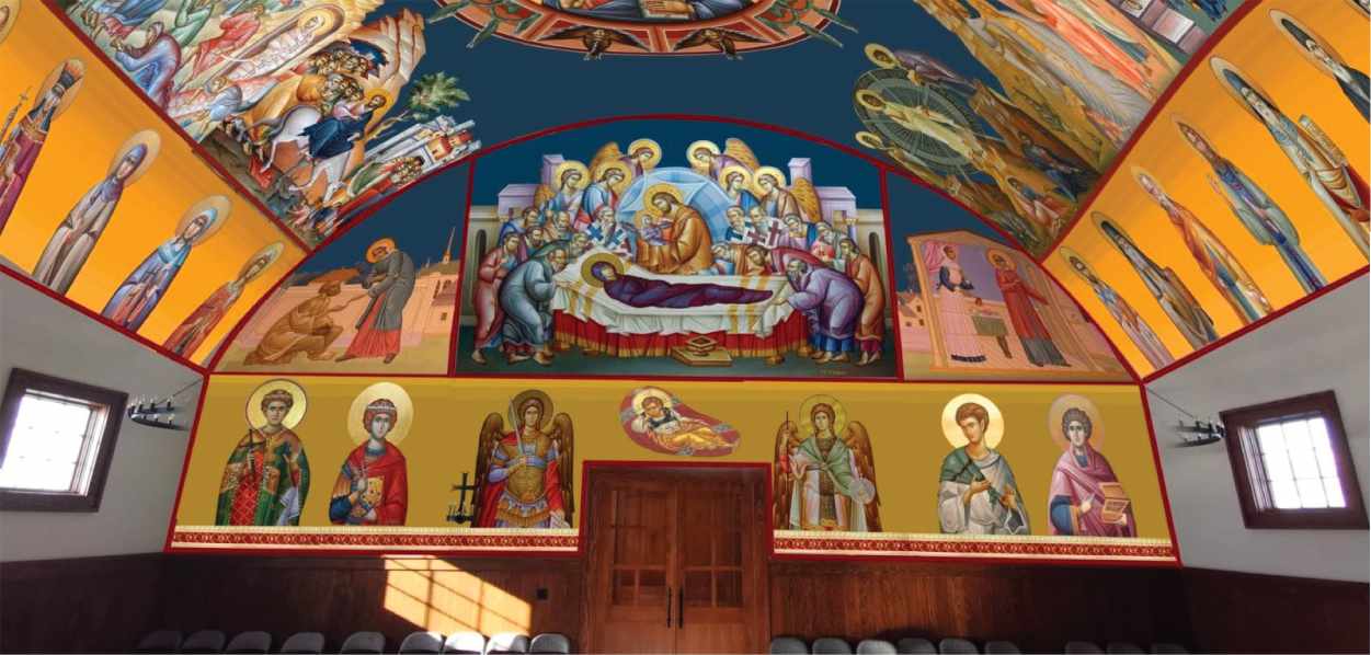 St. Xenia Church Iconography Project - St Xenia Orthodox Church